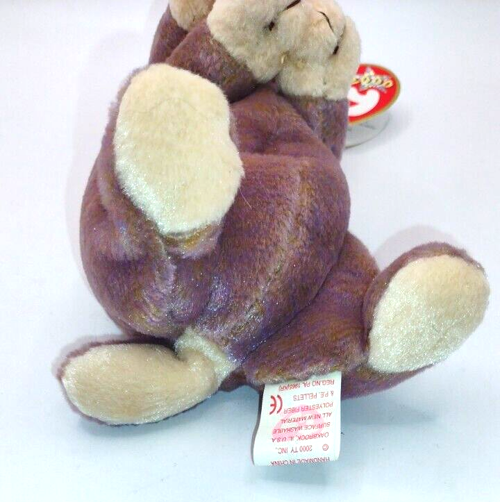 Ty 2000 Springy Bunny Rabbit Beanbag Plush Stuffed Animal Paper Tag ...