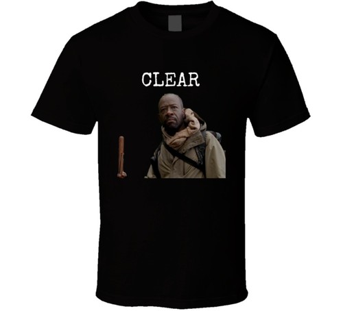 Morgan Jones Clear The Walking Dead T-Shirt Lennie James Unisex TWD ...
