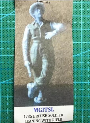 1/35 Resin British Soldier w/rifle Unpainted Unassembled A256 | eBay