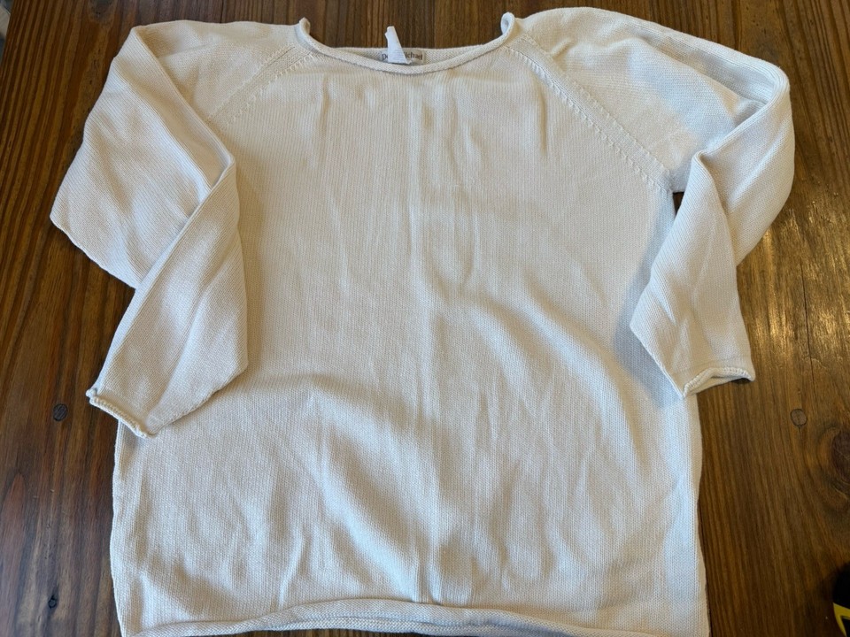 Vintage Dean Michael Pull Over Sweater Cream Knit Small Made USA | eBay