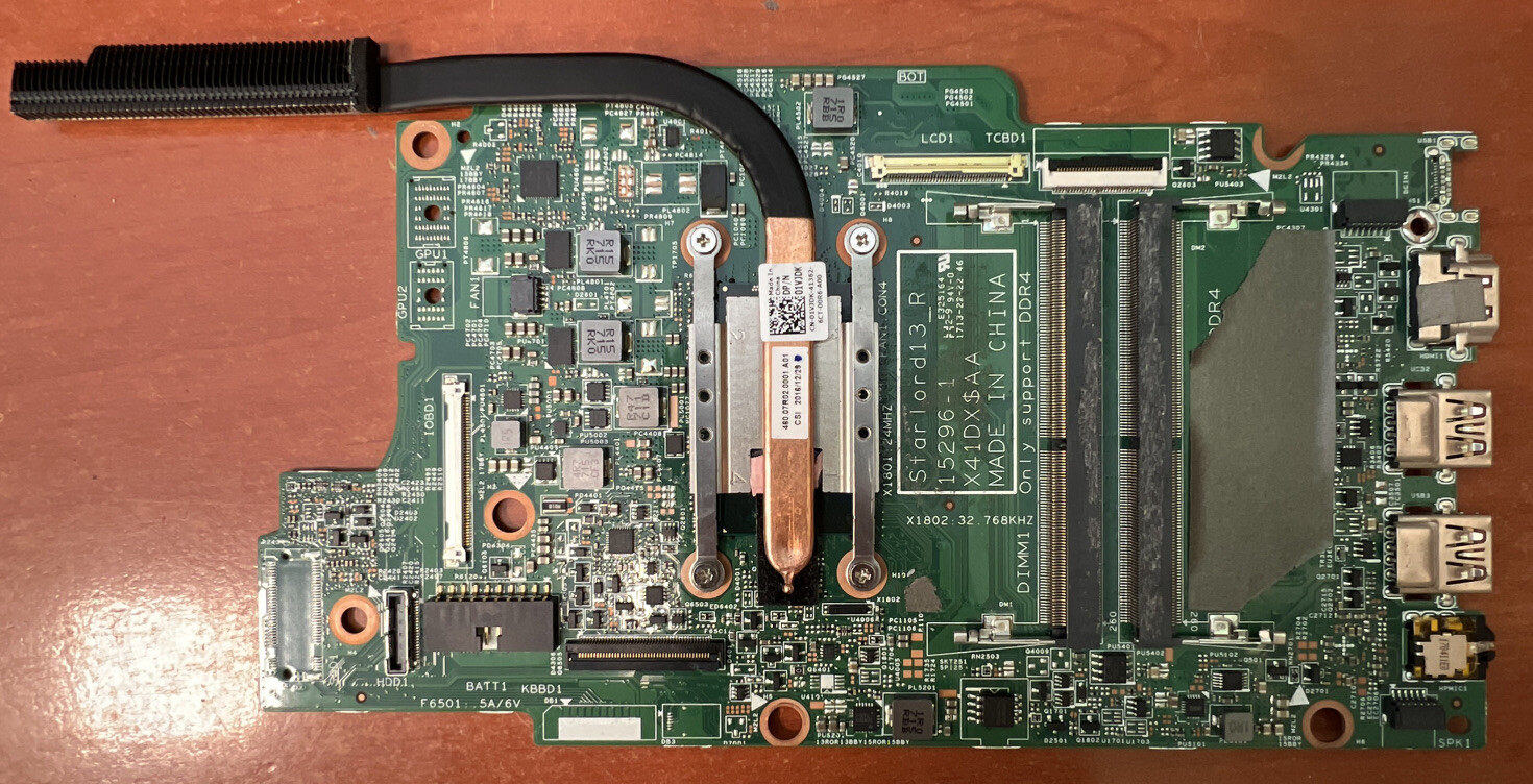 Placa Base DEFECTUOSA Dell Inspiron P69G I5-7200U | eBay