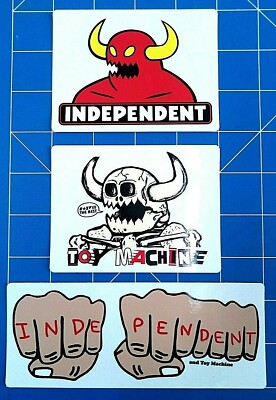 INDEPENDENT & TOY MACHINE STICKER PACK #20. KIT OUT THE BEER FRIDGE ...