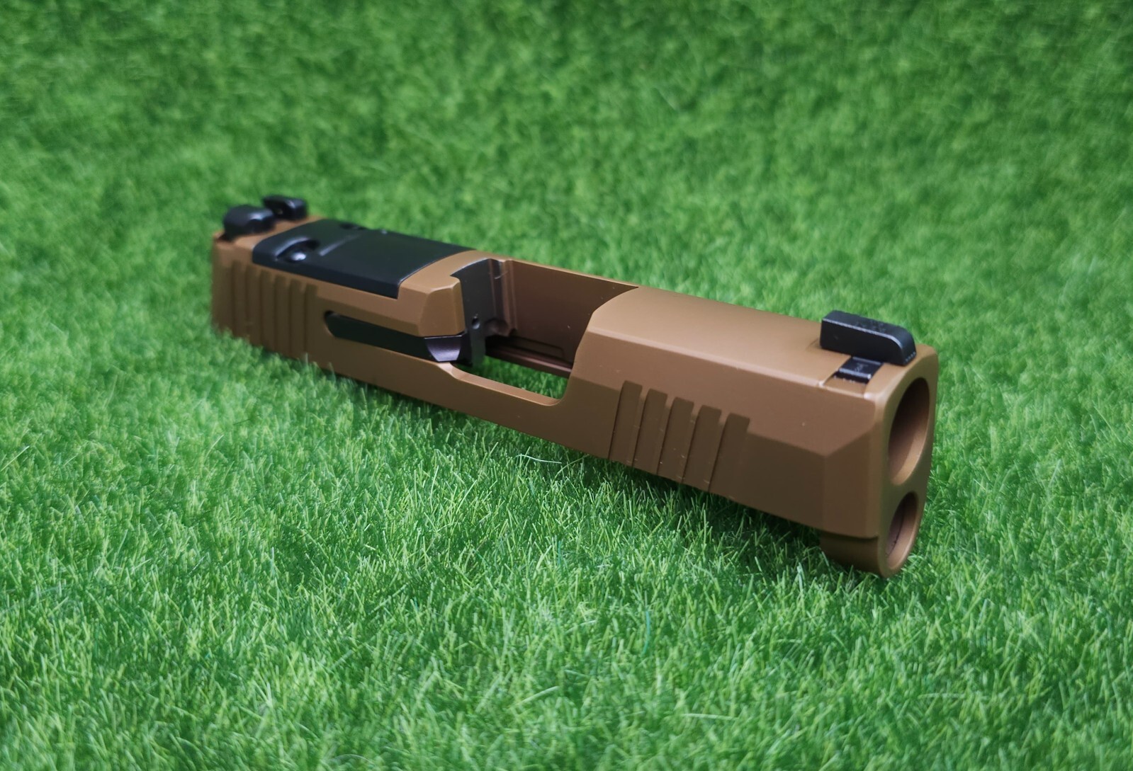 Sig Sauer Slide Assembly P365 P365X 9mm Shield RMS-c Cut, Coyote Tan ...