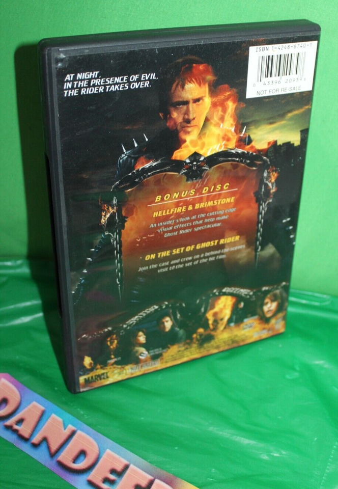 Ghost Rider Exclusive Bonus Disc Version DVD Movie | eBay