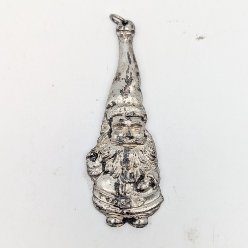 Vtg International Silver Company 1972 Christmas Ornament Santa Gnome ...