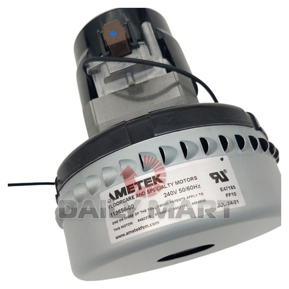 New In Box AMETEK 119656-00 Vacuum Cleaner Motor 220V 1200W | eBay