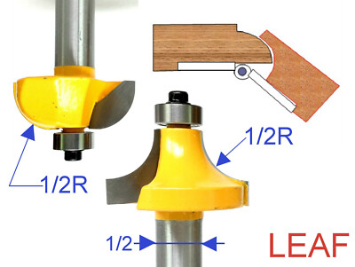 2 pc 1/2" SH 1/2" Radius Drop Leaf Table Router Bit Set GSA | eBay UK