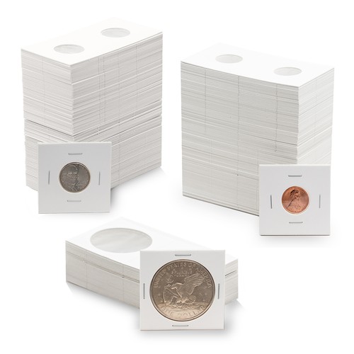 Coin Shield 2x2 Coin Flips Sample Pack Premium Cardboard Holders ...