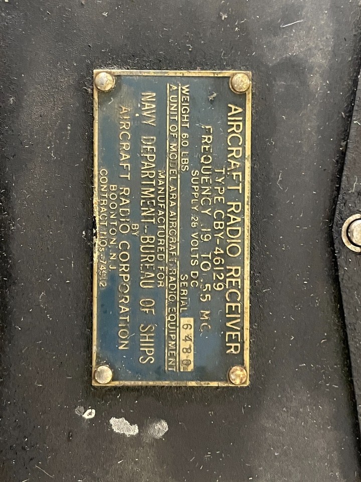 Aircraft Radio Receiver Type СBY-46129 – Vintage Aviation Equipment | eBay