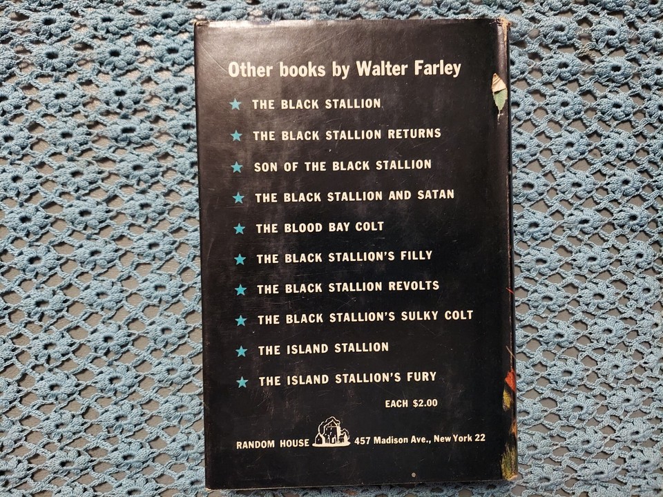 WALTER FARLEY 1st Ed First Printing THE ISLAND STALLION RACES w/ DJ | eBay