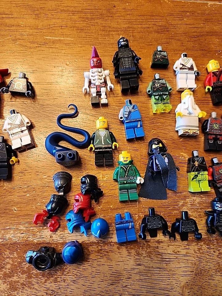 LEGO Ninjago Minifigure Lot Plus Accessories | eBay