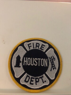 Houston Fire Dept., Texas (3.75" round size) fire patch | eBay