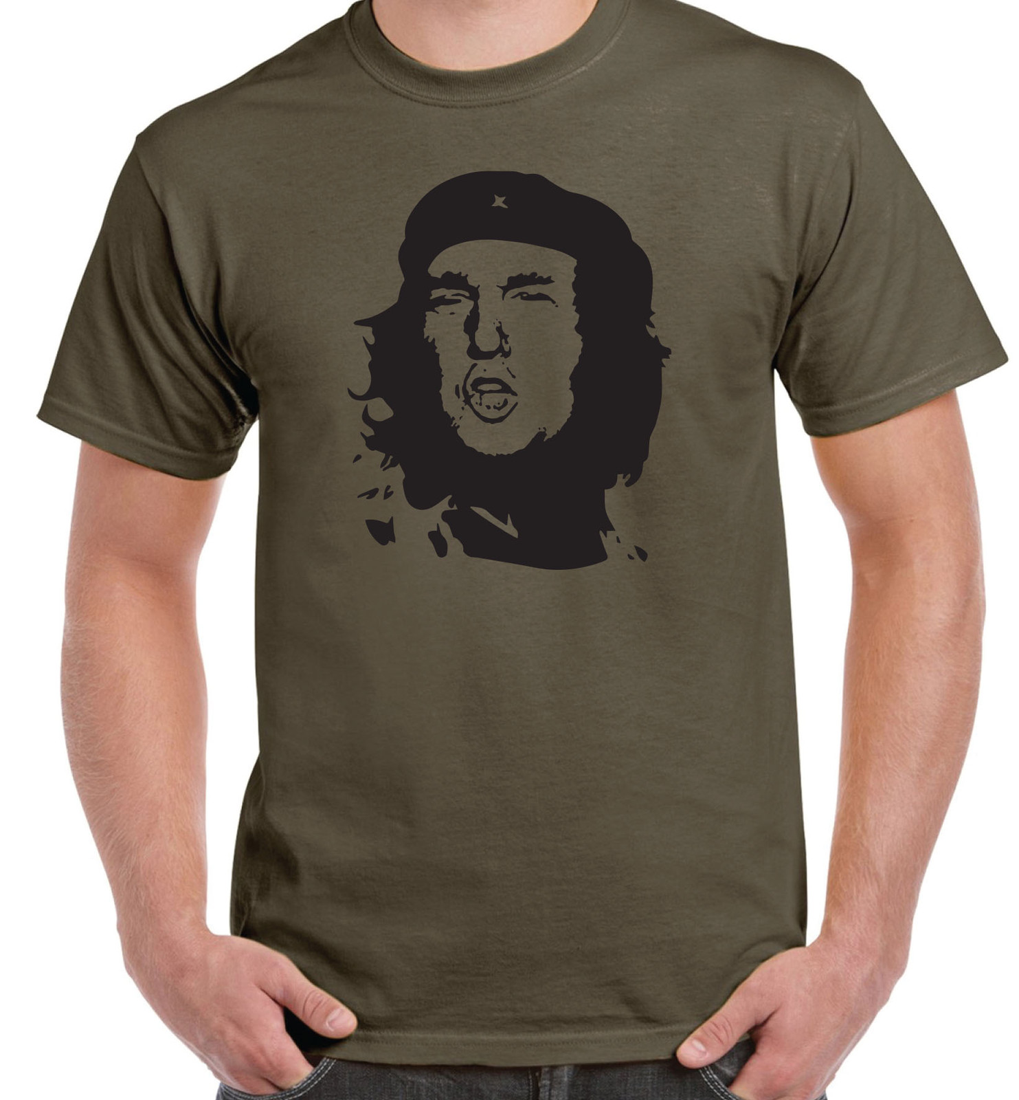 CHE TRUMP TSHIRT - DONALD GUEVARA - FUNNY JOKE PRESIDENT USA 2016 ...