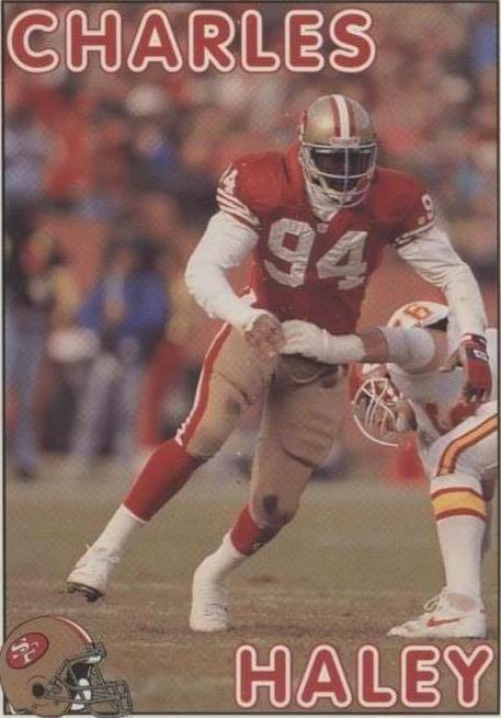 1992 San Francisco 49ers FBI - Charles Haley #3 for sale online | eBay