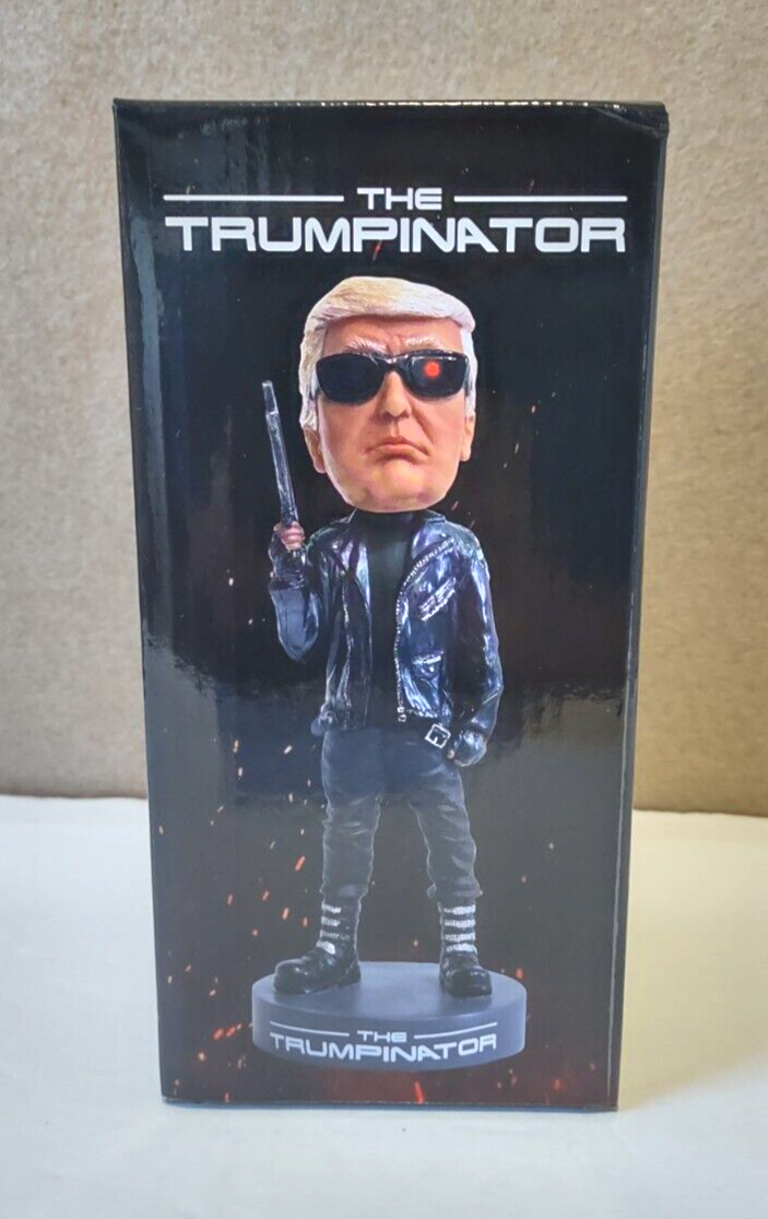 The Trumpinator Bobblehead ~ I'll Be Back in 2024 ~ NEW IN BOX ~ FREE ...