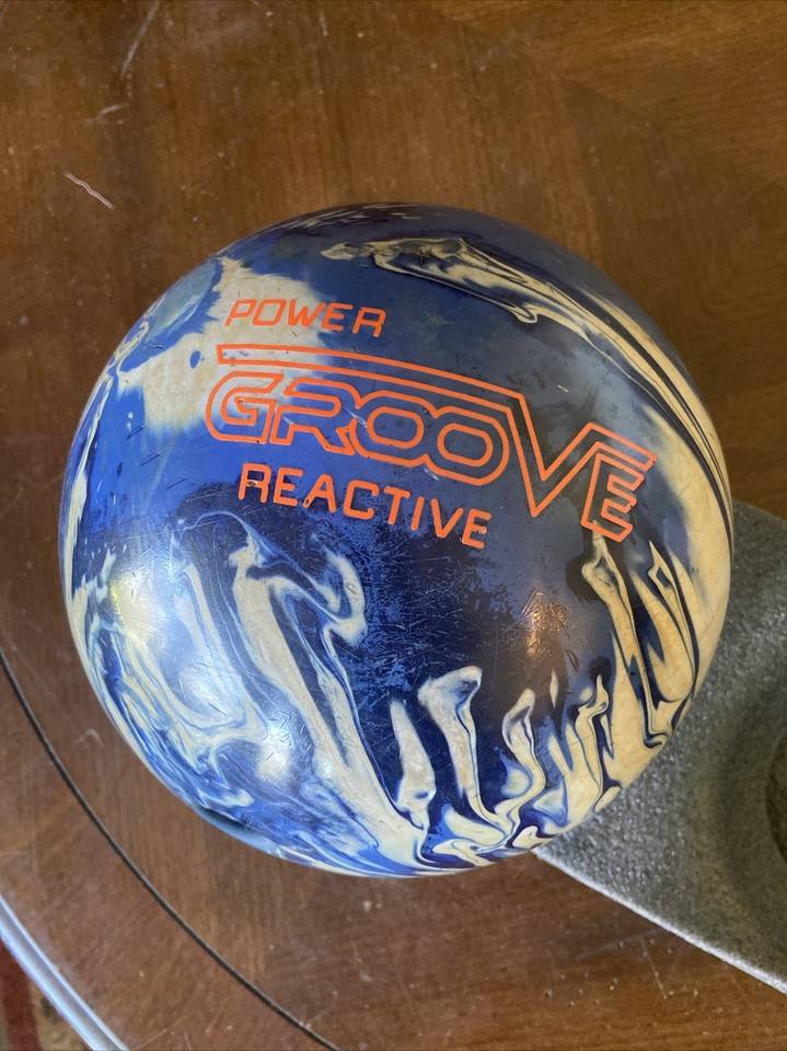 Power Groove Reactive Bowling Ball 14 lbs. Made in USA. Model DTD2127 ...