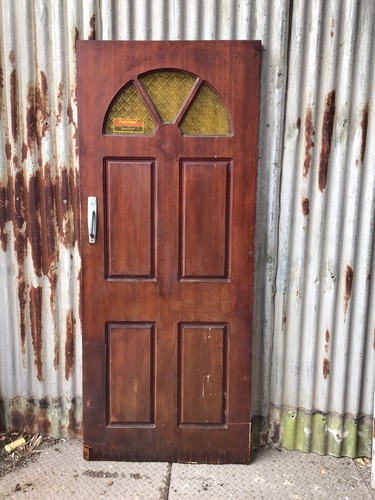 Solid Timber Glass Panel Door - 820w x 1980h x 40d | eBay Australia