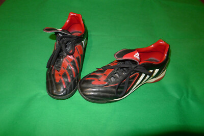 Vintage Adidas Predator TRX TF football astro turf shoes boys UK 5 ...