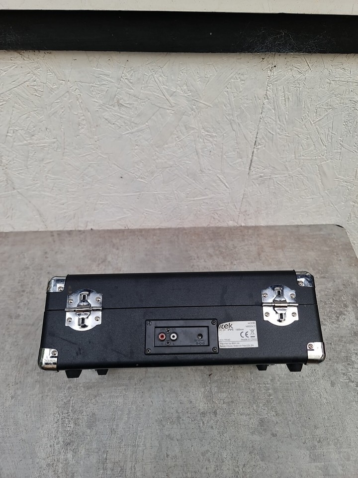 Itek Turntable Record Player Portable Black Spares And Repairs ...