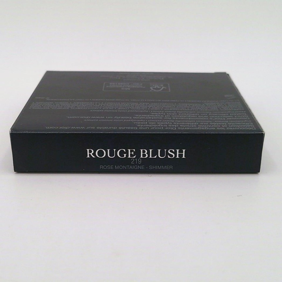 Dior Rouge Blush #219 ROSE MONTAIGNE-SHIMMER 0.23 oz / 6.7 g *NEW IN ...
