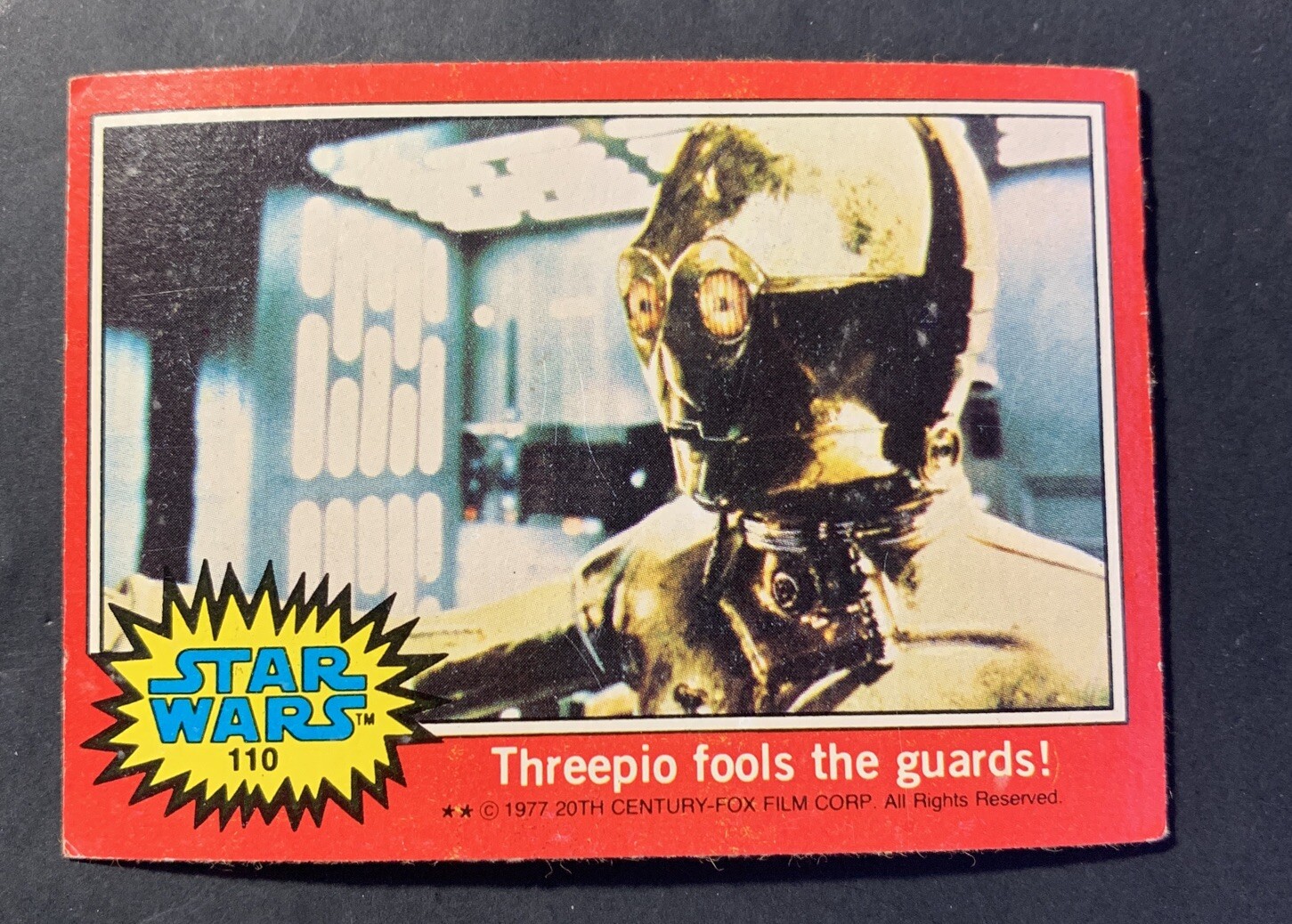 1977 Star Wars Series 2 Threepio Fools The Guards! Card #110 C-3PO | eBay