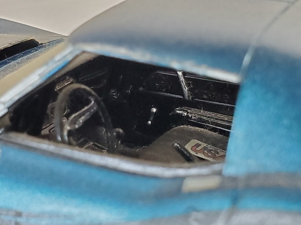 Revell 1969 Chevrolet Corvette 427 SS California Wheels Custom Built 1/ ...