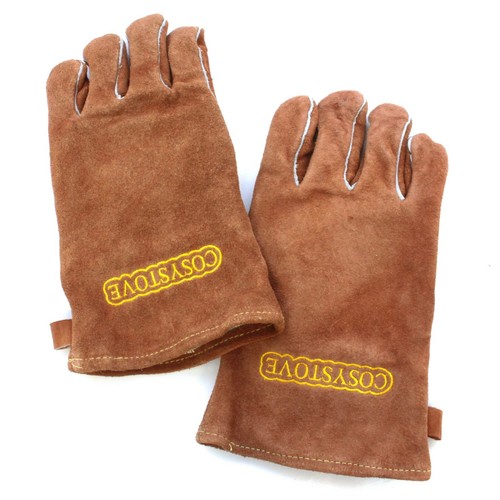 Cosystove Stove Gloves Woodburning Heat Resistant Burner Gauntlets Pair ...