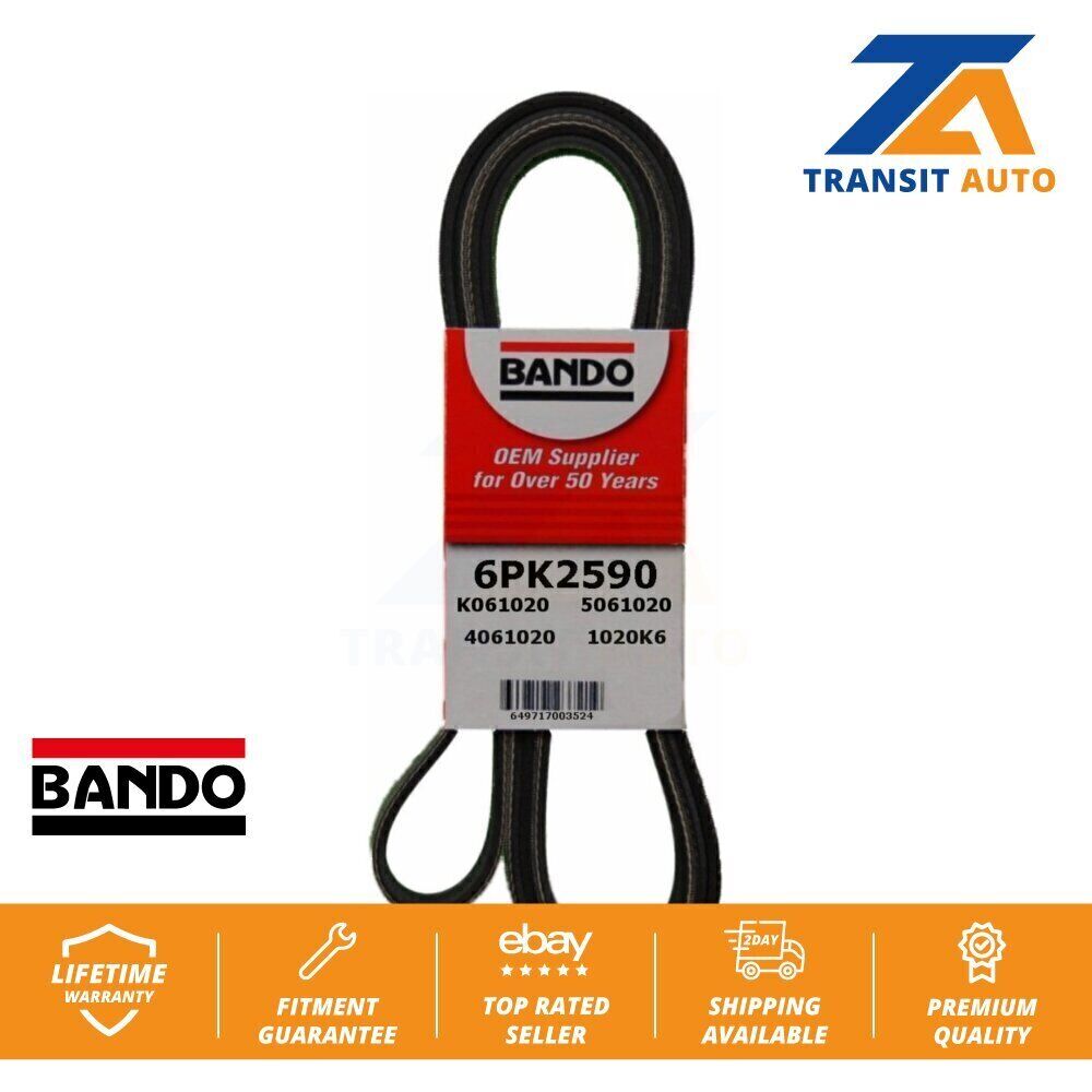 Fan Accessory Drive Belt For 96-97 Chevrolet P30 2590mm Fan Accessory Drive Belt For 96-97 Chevrolet P30 2590mm