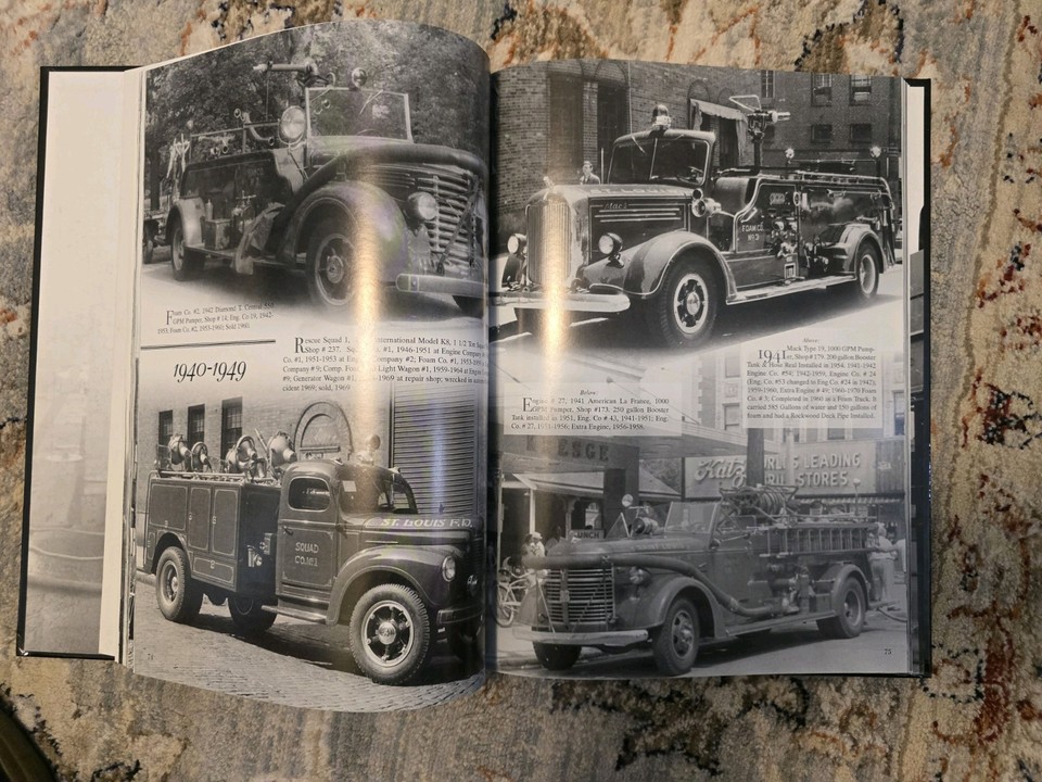 ST LOUIS FIRE DEPARTMENT 2007 History Book First 150 Years Of Service ...