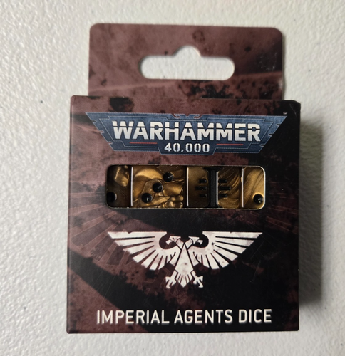 Warhammer 40,000 40K - Imperial Agents Dice - NEW SEALED 68-04 Inquisition | eBay