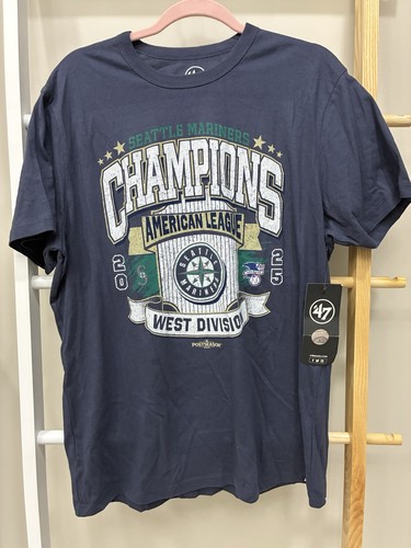 ’47 SPORTS APPAREL MLB Seattle Mariners 2025 Postseason AL West ...