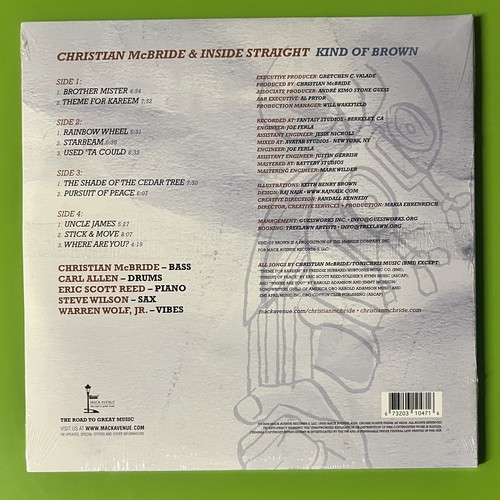 Christian McBride & Inside Straight ‎– Kind Of Brown 2x LP Sealed Jazz ...