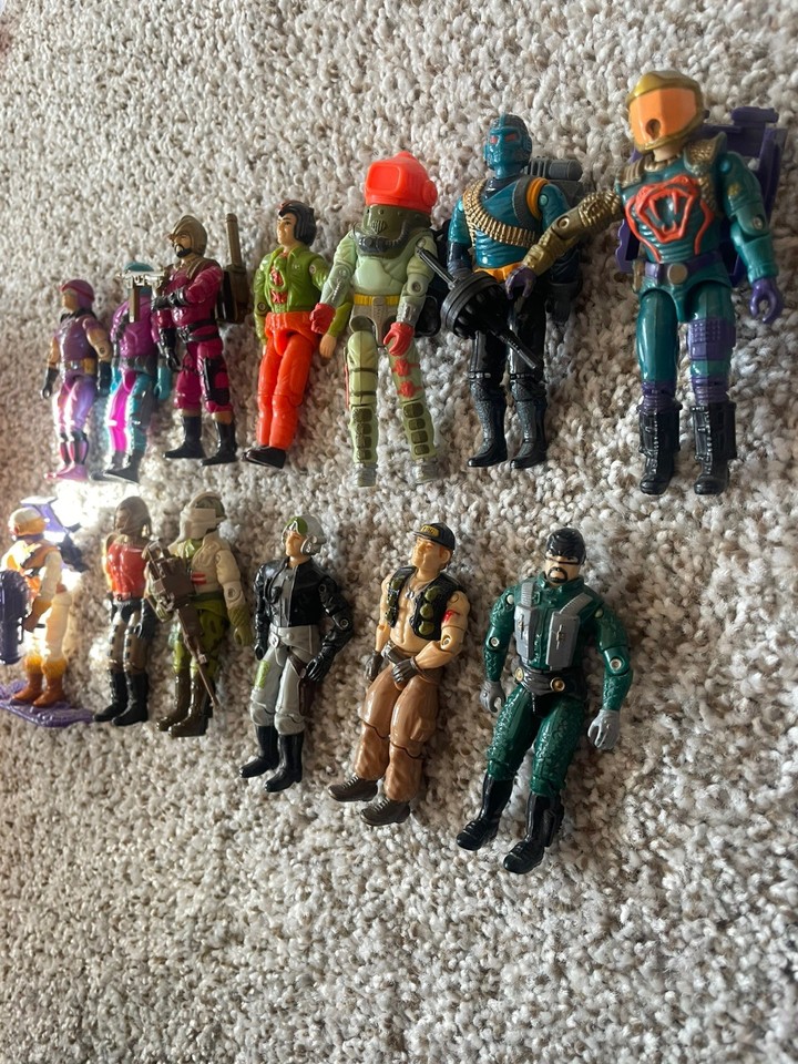 Vintage 1980s GI Joe ARAH Action Figure Lot 13 COBRA 80s Toy G.I ...