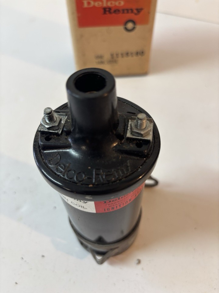 NOS Rare GM Delco Remy K66 Corvette Transistor Ignition Coil # 1115180 ...