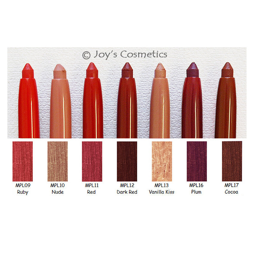 Nyx Retractable Lip Liner Ruby Swatches