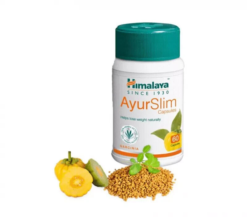 Himalaya Ayur Slim Capsules (60 Capsules) for Weight loss naturally ...