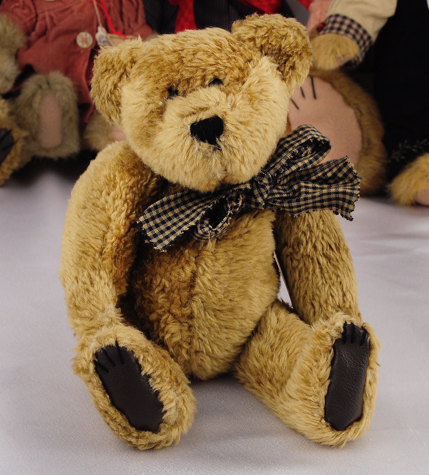 Boyds Bear J. B. Bean Associates Classic Brown Jointed Bear 9" Leather ...