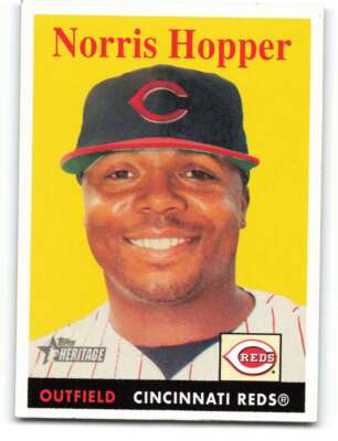 2007 Topps Heritage #420 Norris Hopper NM-MT SP Reds | eBay