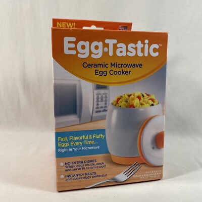 Egg-Tastic Microwave Egg Cooker & Poacher For Fast & Fluffy Eggs EggTastic | eBay