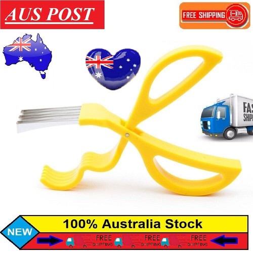 Banana Slicer Cutter Chopper Stainless Steel Fruit Scissors Kitchen ...