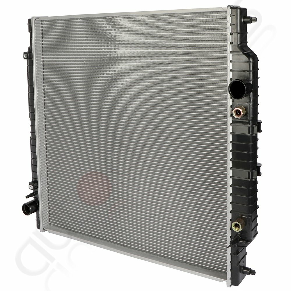 Aluminum Radiator Fits 2003-2004 Ford F-350 Super Duty 6.0L Silver ...