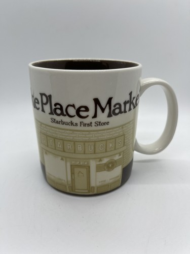 Starbucks Pike Place Market Coffee Mug 1st Store 2011 Rare 16 fl ozs | eBay