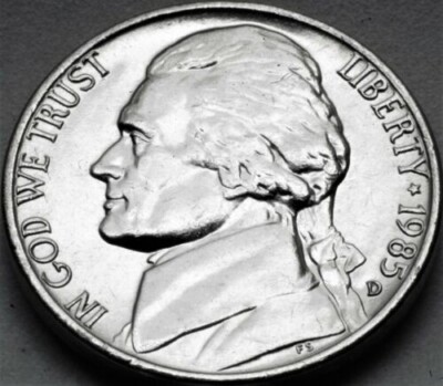 1985 D Jefferson Nickel BU in US Mint packaging | eBay