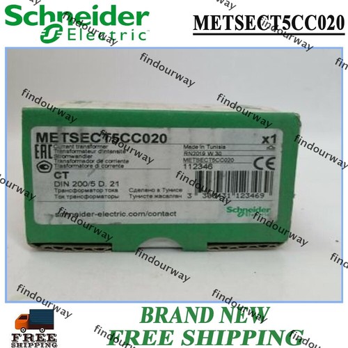 New | Schneider Electric | METSECT5CC020 | CURRENT TRANSFORMER DIN 200/ ...