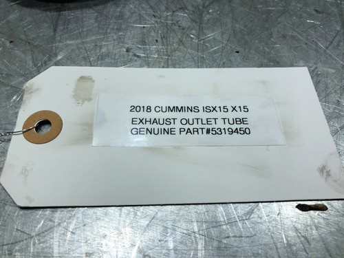 Cummins ISX15 X15 XPI EPA17 Exhaust Outlet Tube 5319450 OEM | eBay