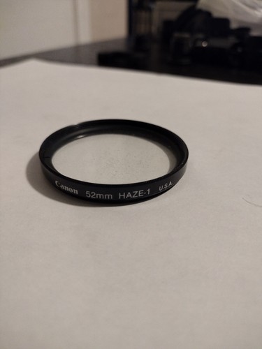 Canon 52mm Haze-1 USA clear filter for Canon Nikon Sigma Tamron Sony ...