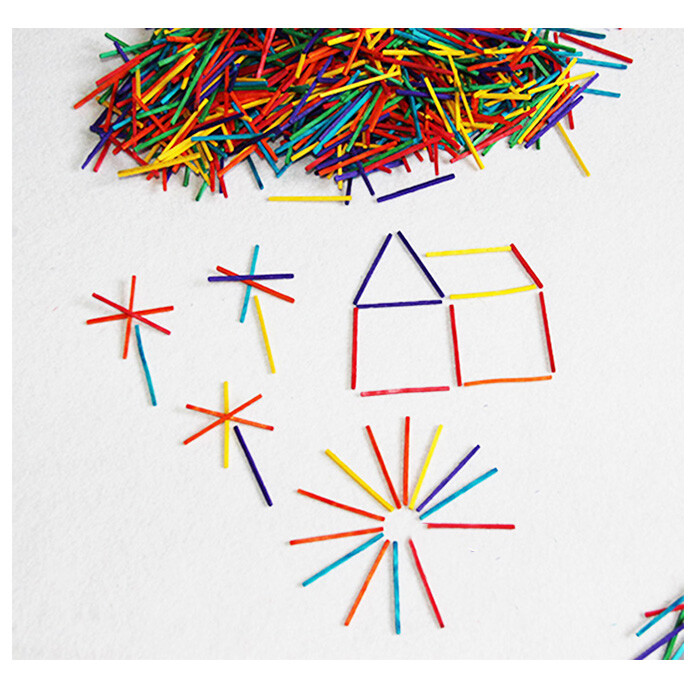 Matchsticks Matches Wooden Model Making DIY Match Splints 5cm x 2mm x ...