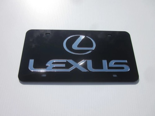 LEXUS Acrlic Mirror License Plate Auto Tag nice | eBay
