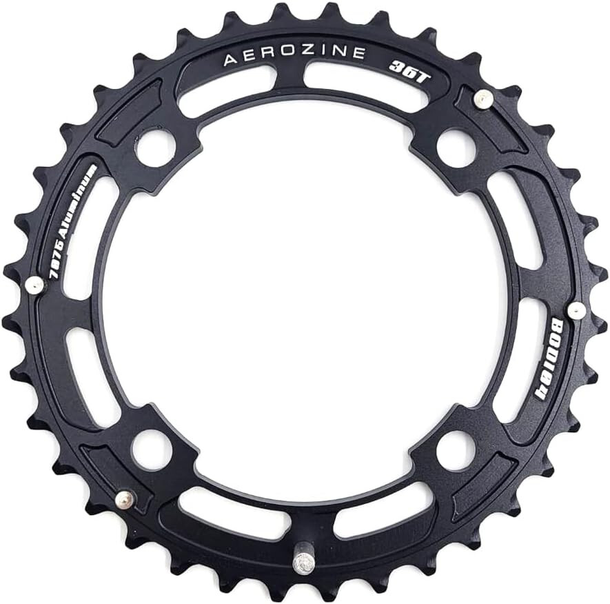 (36T) Aerozine Bike 36T Chain Ring 2x10 BCD104mm/ Suitable for DEORE XT ...