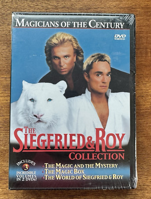 THE SIEGFRIED & ROY COLLECTION Volume 1 2 & 3 DVD Set Sealed NOS ...